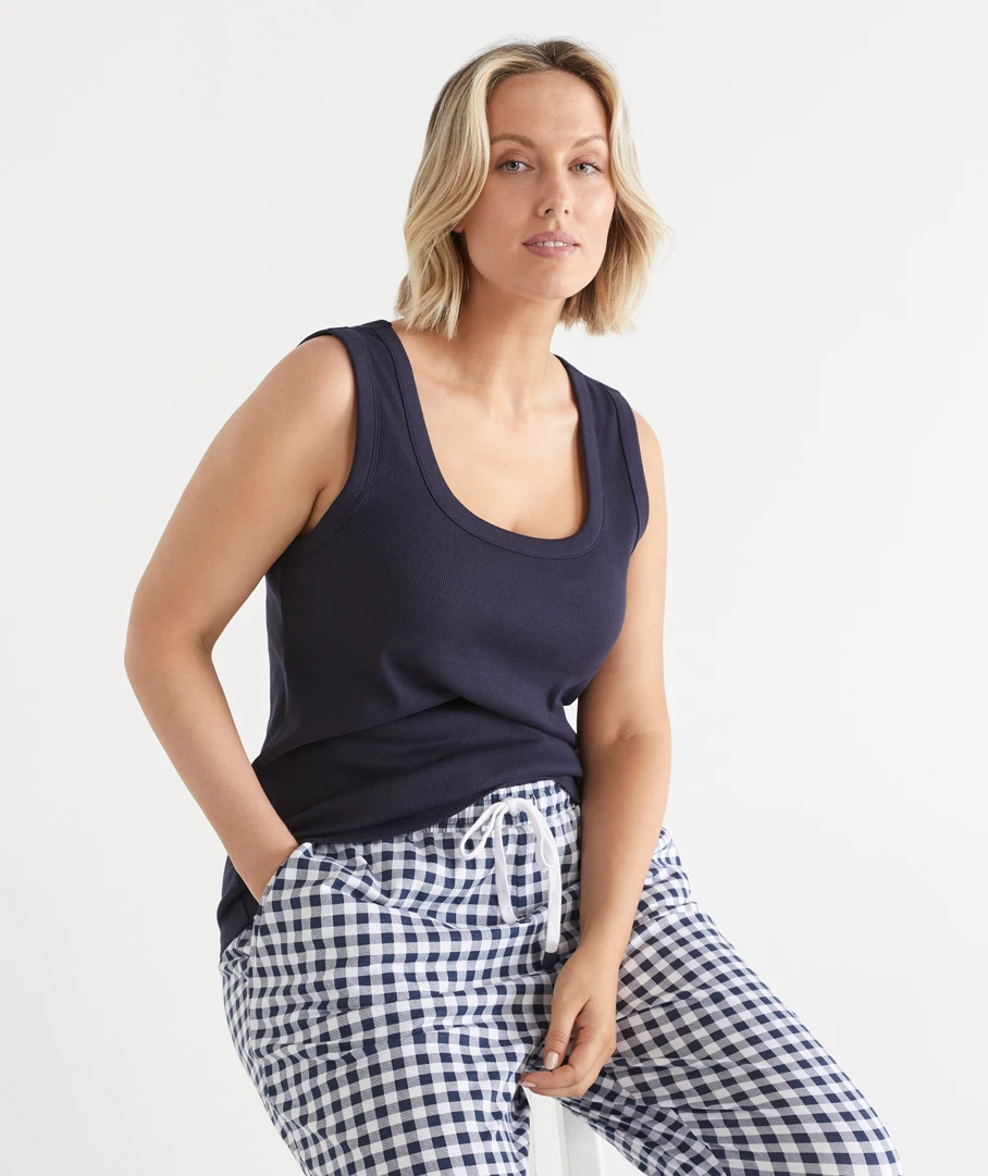 Scoop Shelf Bra Pyjama Tank - Sussan - Women's Clothing Designed For ...